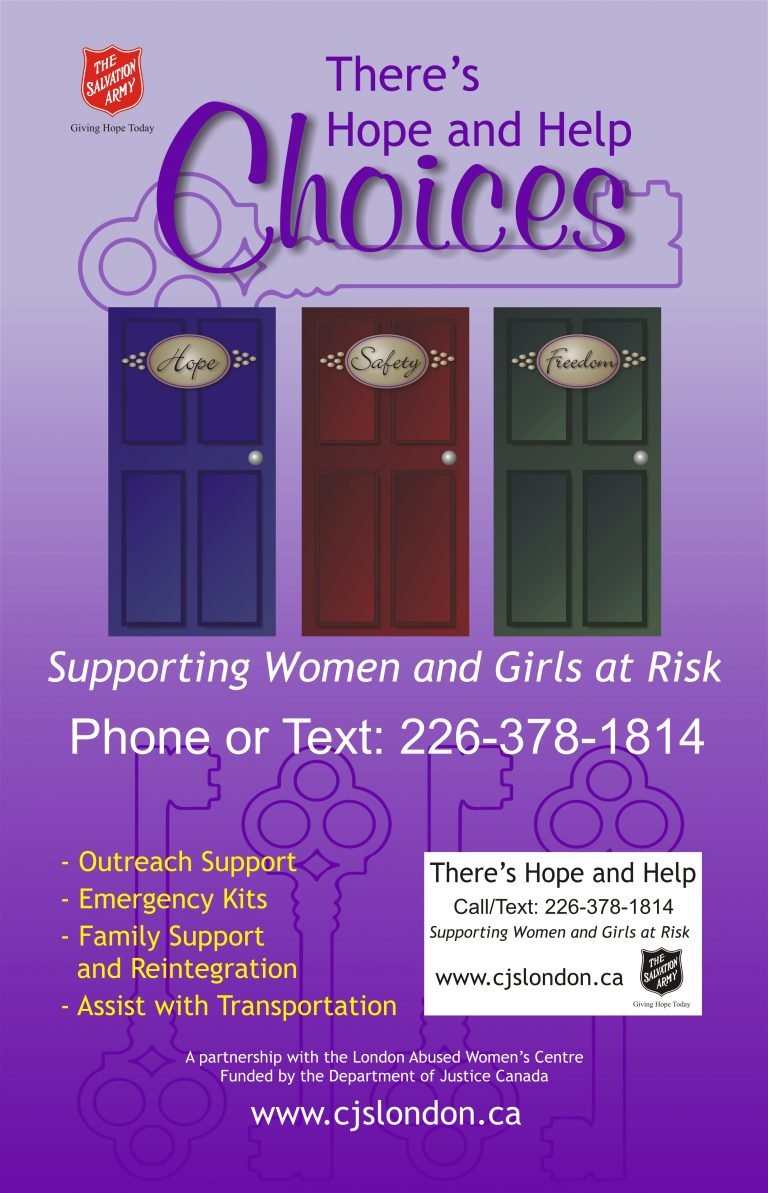 Adult Programs - London | The Salvation Army Correctional and Justice ...