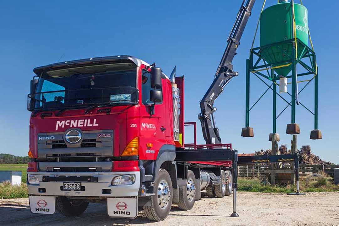 McNeill Distribution | Transport and Bulk Cartage Services | New Zealand