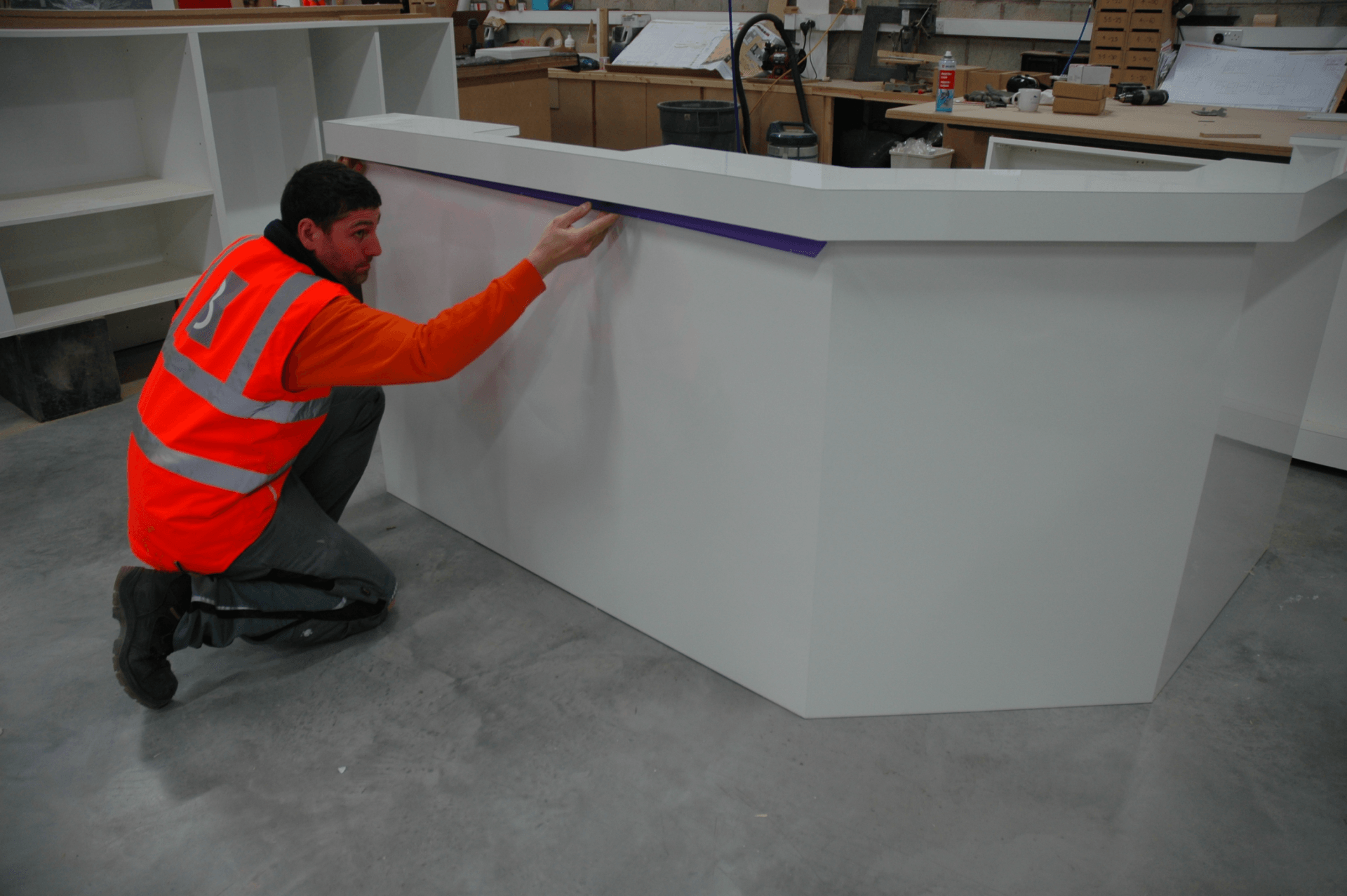 Bespoke wooden counters | B3 Shopfitting Ltd