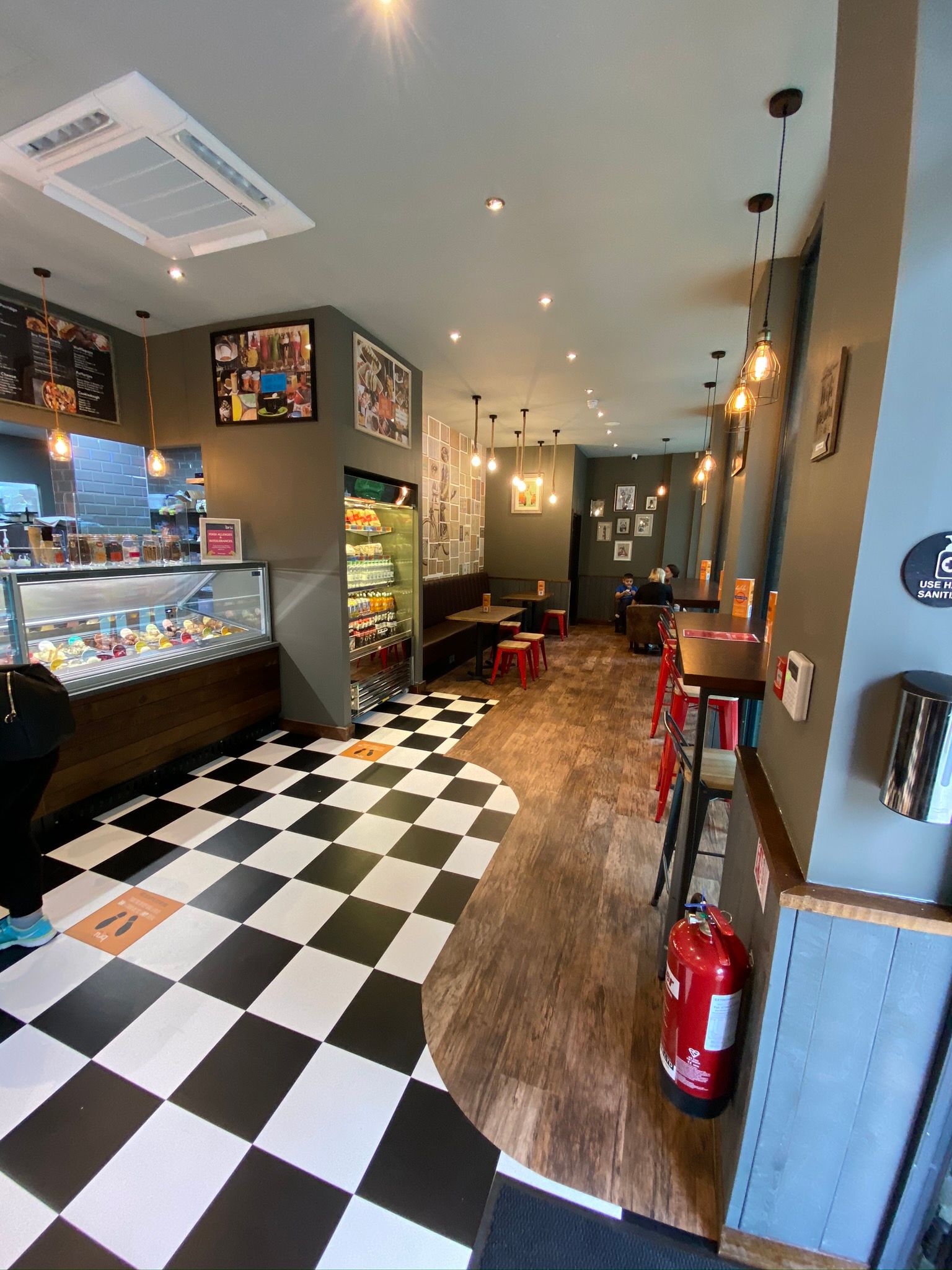 Bru coffee shop fit out| B3 Shopfitting Ltd