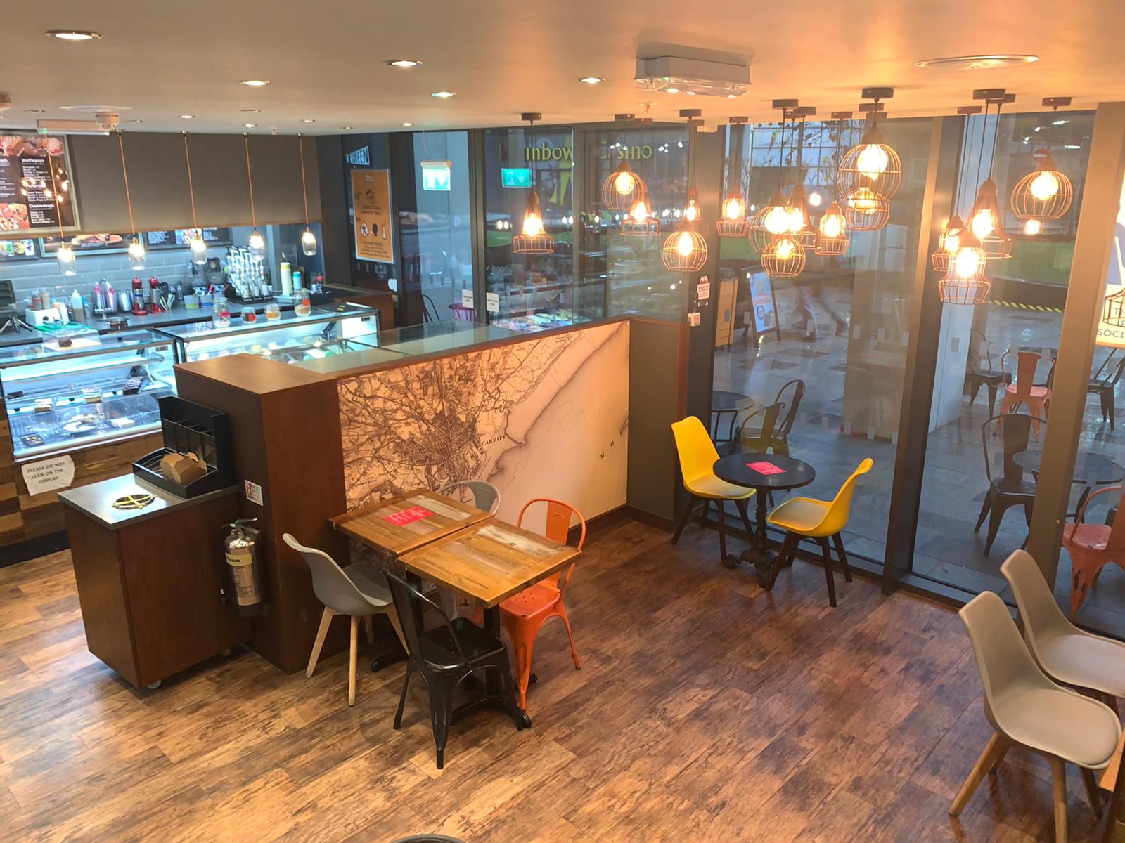 Bru coffee shop fit out| B3 Shopfitting Ltd