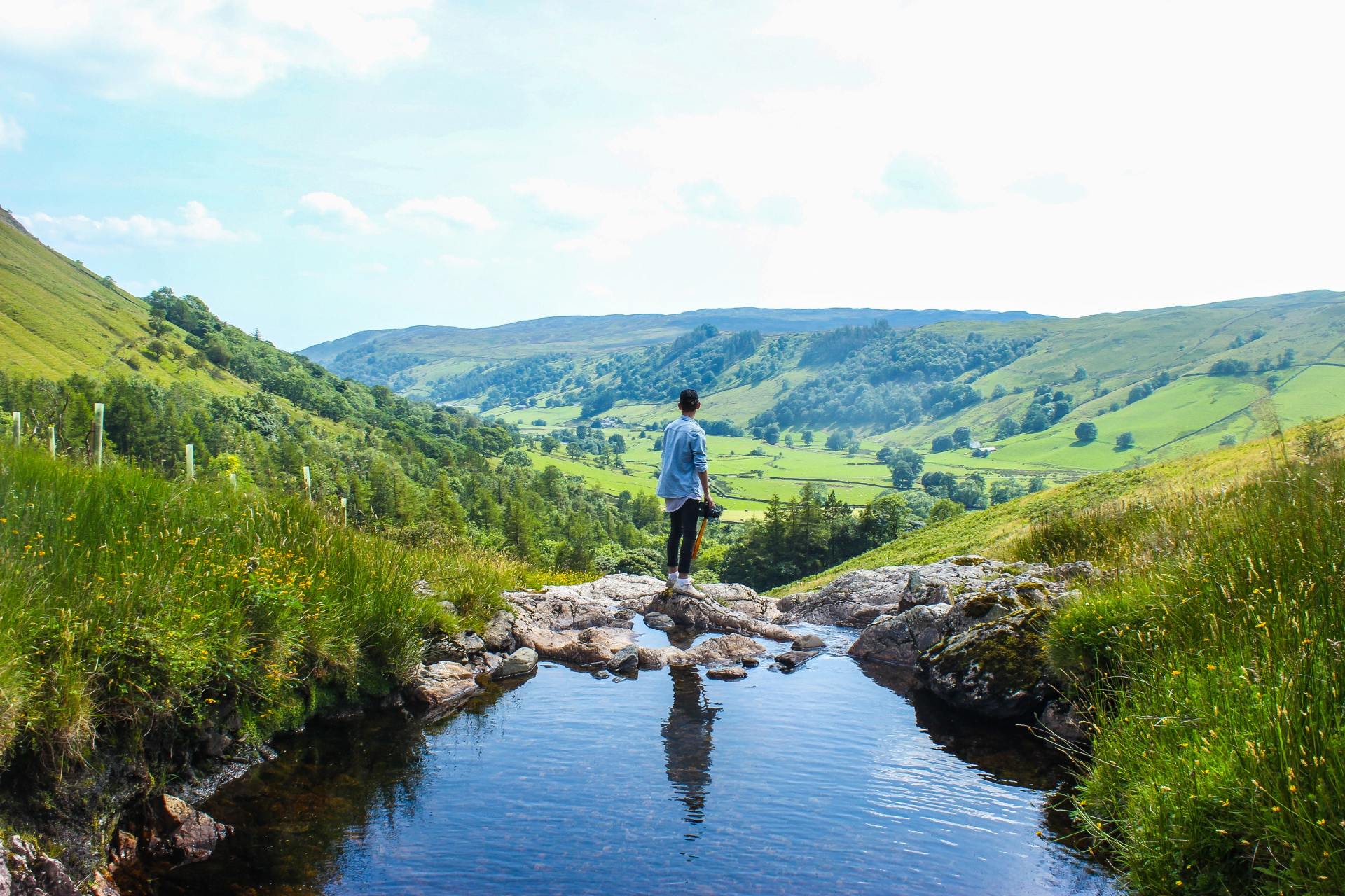 Walking and hiking tours in England. Lake District, Cotswolds, Cornwall.